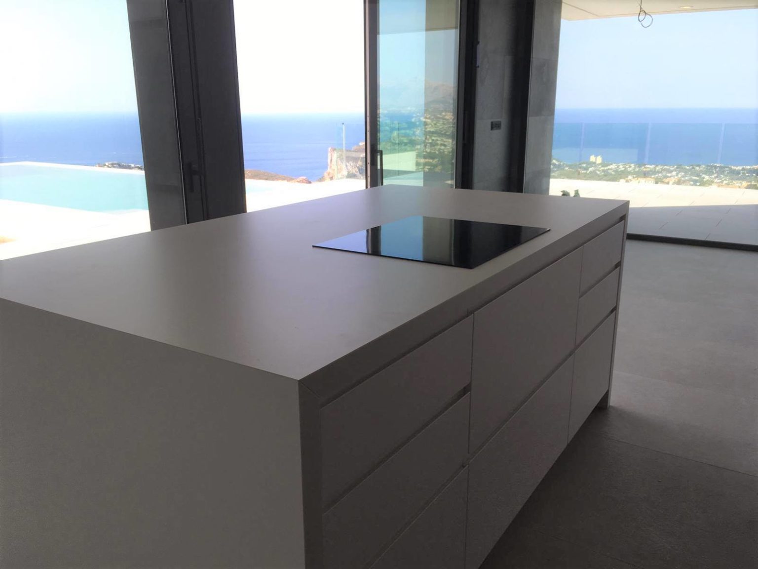 Cocina en Dekton DOMMOS – La Pedrera Mármoles